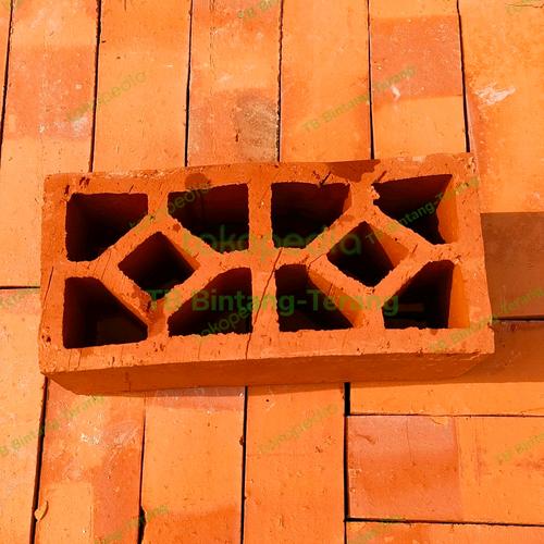 Jual ROSTER LOSTER BETON MERAH MOTIF TEBAL 8 CM JALUSI LUBANG ANGIN ...