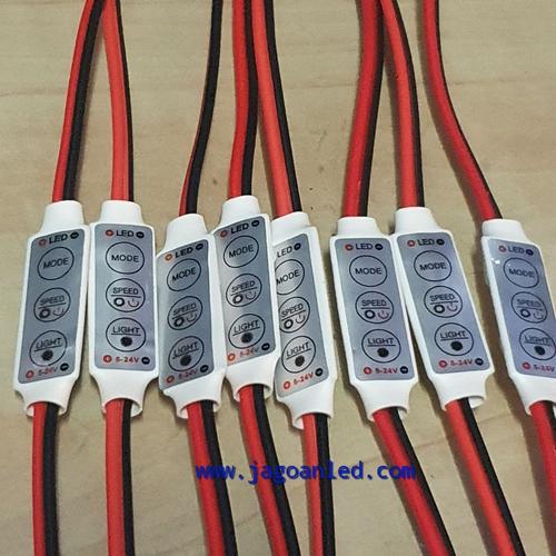 Jual Controller LED Strip Single Color Mini Modul Strobo Dimmer 5V-12V ...