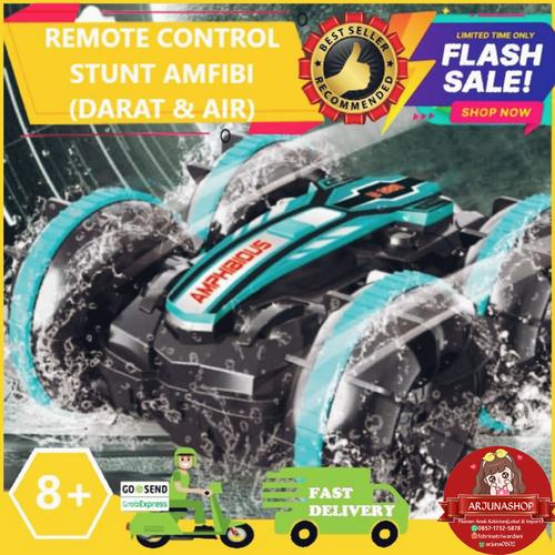 Jual Amphibious stuntcar mobil rc bisa di air & darat 360° mobil ampibi ...
