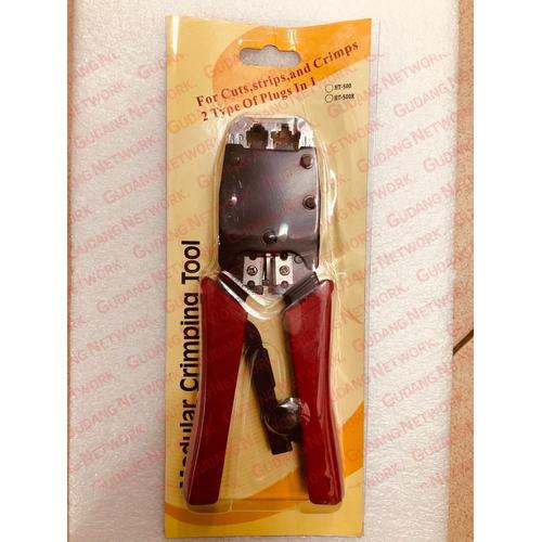 Jual Crimping Tool Cat5 Cat6 RJ11 RJ45 / Crimping Tool Cat 5 Cat 6 ...