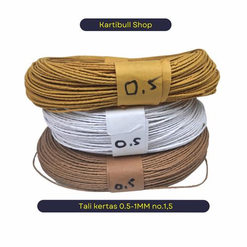 Jual Tali Kertas 0.5MM - Kertas Samson Ulir no.1,5 - Tali Paperbag ...