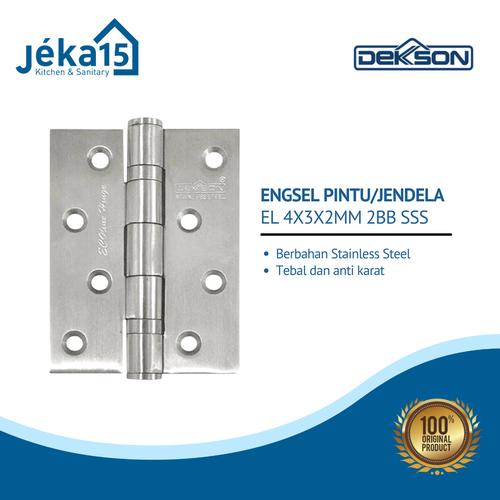 Jual Engsel Dekkson Ecoline | Dekson Engsel Pintu 4 Inch | Stainless ...
