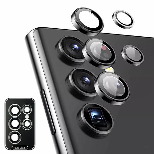 Jual Camera Lens Protector Samsung Galaxy S22 Ultra Metal Ring Glass ...