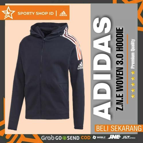 Jual Jaket Olahraga Pria Track Sport Joging Lari Gym Import Hitam ...