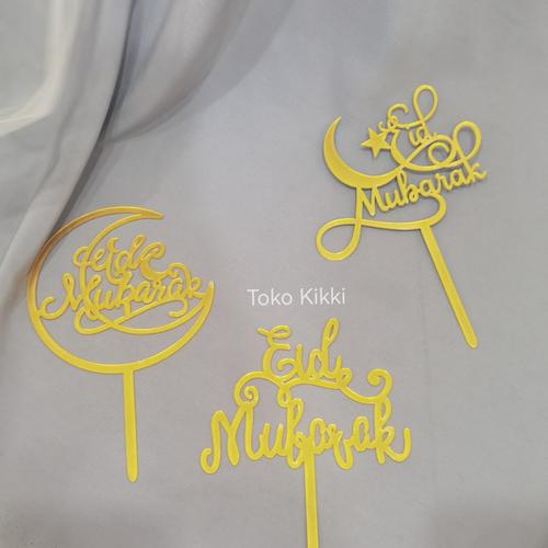 Jual Eid Acrylic Topper / Idul Fitri / Eid Mubarak - Jakarta Barat ...