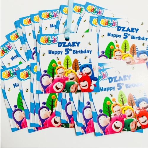 Jual Thank You Tag Card Birthday / Kartu Ucapan Souvenir Ultah ...
