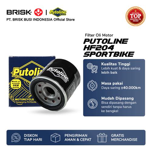 Promo Filter Oli CBR250RR R25 MT25 ZX25R CBR600R Motor Putoline HF204 ...