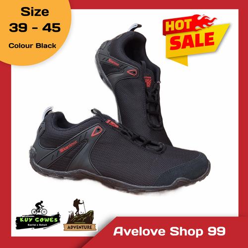 Jual sepatu sepeda gowes pria / sepatu gunung / hiking / outdoor ...