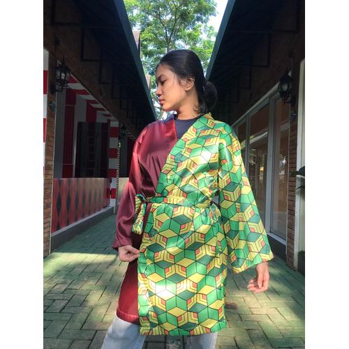 Jual Kimono Tomioka Giyuu Cosplay Anime Manga Demon Slayer - Kota Medan ...