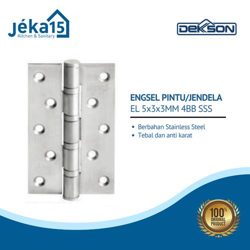Promo Engsel Dekkson Ecoline | Dekson Engsel Pintu 5 Inch | Stainless ...