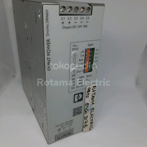 Jual QUINT4-PS/1AC/24DC/10 PHOENIX CONTACT 2904601 POWER SUPPLY 24VDC ...