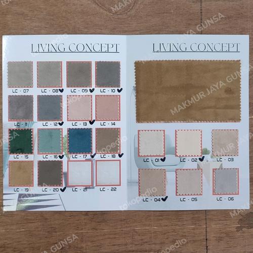 Jual Bahan Bludru Suede Kain Sofa Super Halus warna beda - LC 20 ...