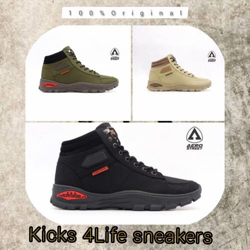 Jual Aerostreet Tactical Cream/hijau army/Hitam (Original) - Cream, 41 ...