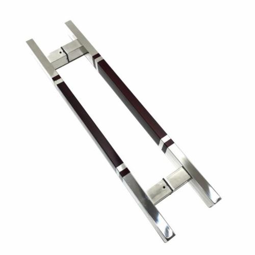 Jual handle pintu baut tembus handle pintu kaca gagang pintu 45cm 60cm ...