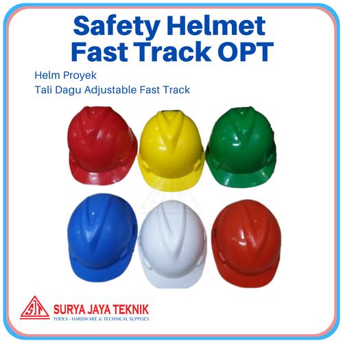 Jual Safety Helmet / Helm Proyek Fast Track OPT - Merah - Jakarta Barat ...