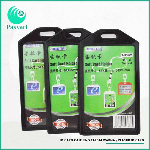 Jual Id Card Case Jing Tai 014 Warna / Plastik Id Card - Hitam - Kota ...