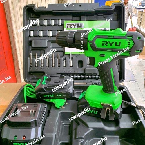 Jual MESIN BOR BATRAI RYU RCI20V / MESIN CORDLESS IMPACT RYU RCI 20V ...