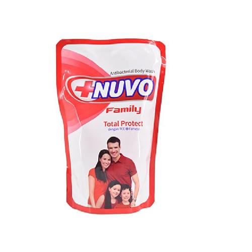 Jual NUVO BODY WASH ANTIBACTERIAL FAMILY TOTAL PROTECT 400ML - Kota ...