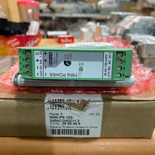 Jual POWER SUPPLY PHOENIX CONTACT MINI-PS-100-240AC/24DC/1.3 (2866446 ...