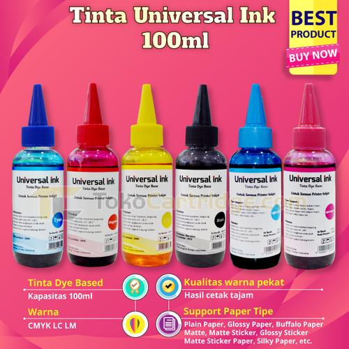Jual Tinta Refill 100ml Cartridge HP 802 Printer Deskjet 1000 2000 3000 ...