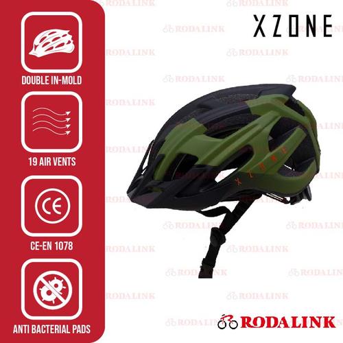 Promo XZone Helm Sepeda MTB Gart II - Hijau, L - Kab. Sidoarjo ...