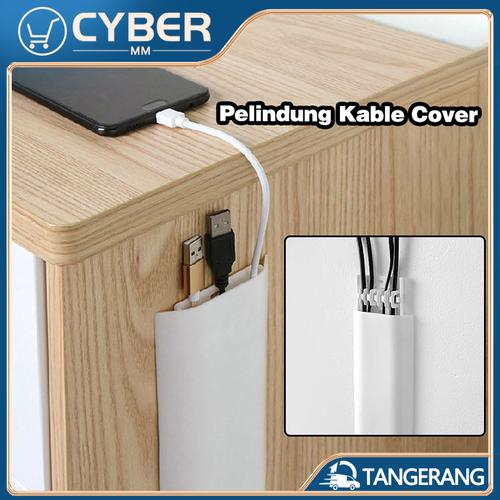 Jual *30 X 8.5CM* Cover Kabel Dinding Lantai/Cable Organizer Duct Ties ...