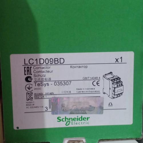 Jual contactor schneider LC1D09BD 24VDC original - Kota Bandung ...