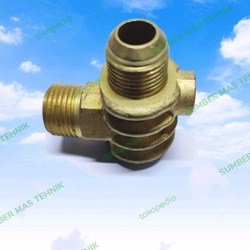 Jual CHECK VALVE KOMPRESOR ANGIN NLG VAC3150 KEPALA KATUP MASUK ANGIN ...