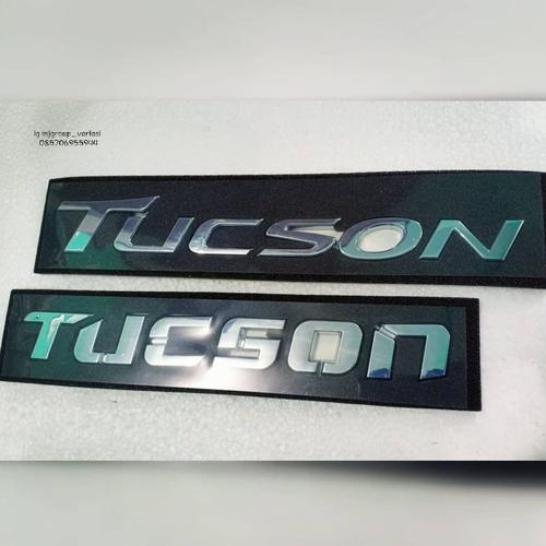 Jual Emblem logo hyundai TUCSON ukuran original bagasi - Seri Baru ...