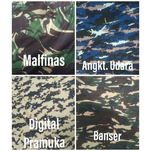 Jual KAIN KAOS LORENG ORI/ ARMY / BAHAN DORENG / KAOS / ANGKATAn TNI ...