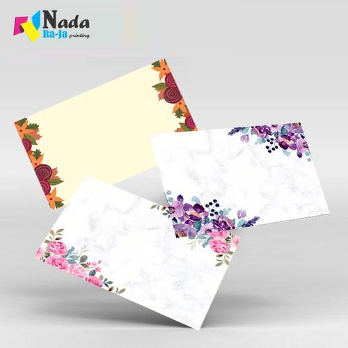 Jual Cetak Kartu Ucapan Kosong | Print Kartu Kosong Blank | Hang Tag ...