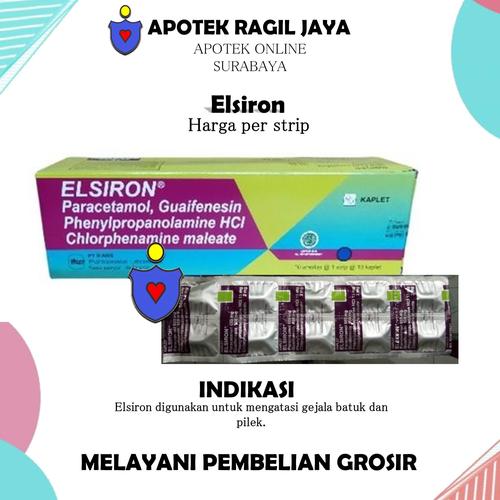 Jual Elsiron obat untuk mengatasi gejala batuk dan pilek - Kota ...