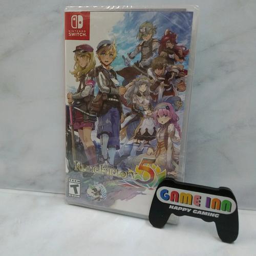 Jual Game Nintendo Switch - Rune Factory 5 - reg US - Kota Surabaya ...