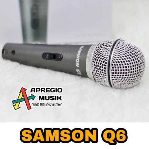 Jual Samson Q6 Q 6 Professional dynamic microphone - Kota Surabaya ...