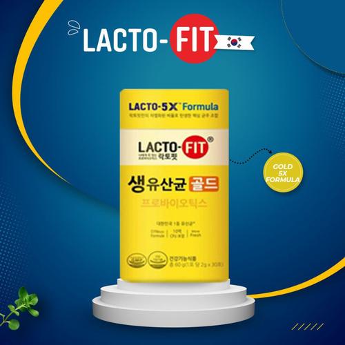Jual Lactofit Korea Probiotik Gold Dewasa 1 Pack Isi 10 Sachets ...