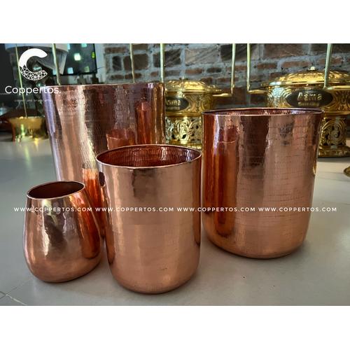 Jual Kerajinan tembaga Pot tanaman - Pot unik tembaga - vas tembaga ...
