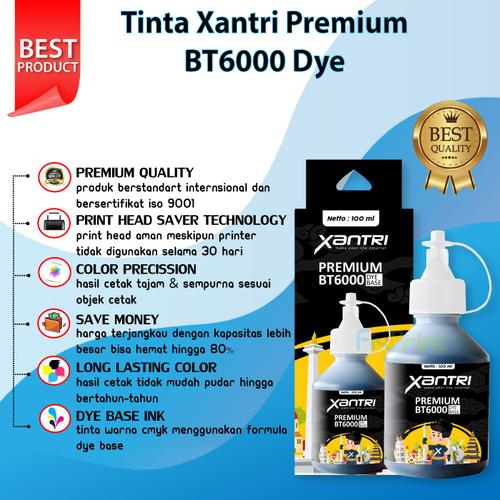 Jual Tinta Refill Xantri Ink BT5000 BT6000 BT60 Printer Brothr Good ...