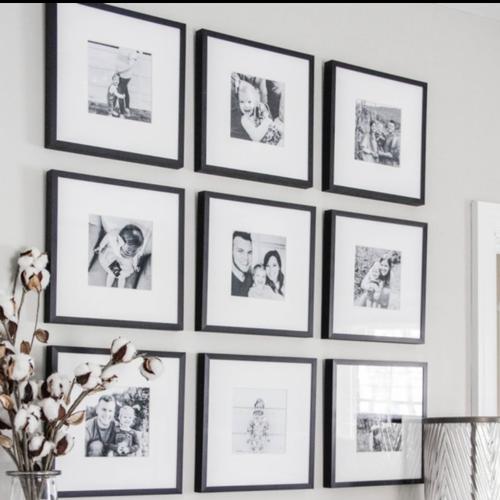 Jual DEKORASI DINDING FRAME KOLASE POLAROID AESTHETIC 1 SET 9 PCS ...