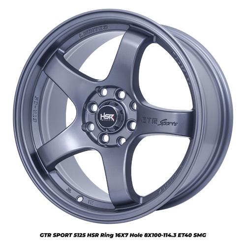 Jual Velg Mobil Racing HSR GTR SPORT Ring 16 Lubang 4X100-114,3 ET 40 ...