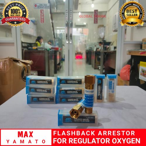 Jual FLASHBACK ARRESTOR FOR REGULATOR OXYGEN 288 MW-FBRA-OX, MAX YAMATO ...