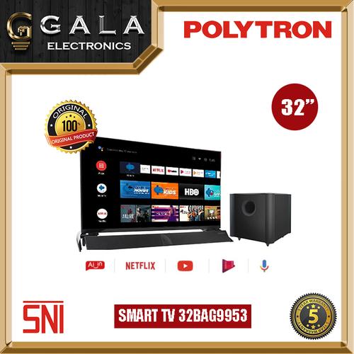 Jual LED SMART TV POLYTRON 32 INCH PLD 32BAG9858 SOUNDBAR - Kota ...