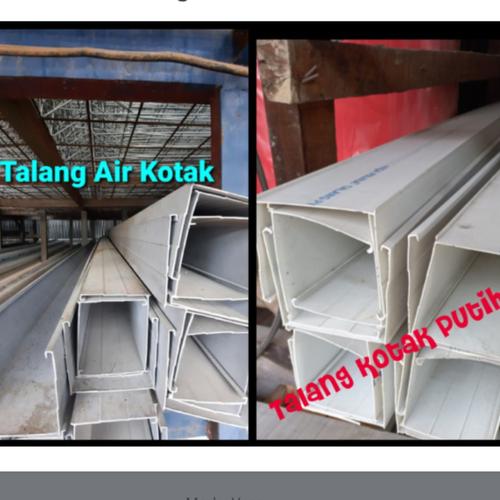 Jual Talang air PVC kotak 4" inch Vega Prima Putih Maspion Abu - VEGA ...
