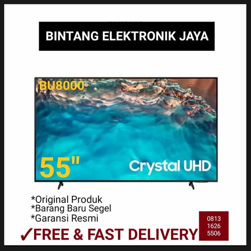 Jual SAMSUNG 55BU8000 CRYSTAL UHD 4K SMART TV 55" 55BU8000KXXD BU8000 - Jakarta Pusat - Bintang ...