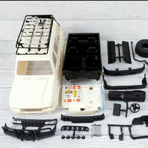 Jual WPL C54 Car Shell Kit RC 1:16 Land Cruiser LC80 + Sticker ...