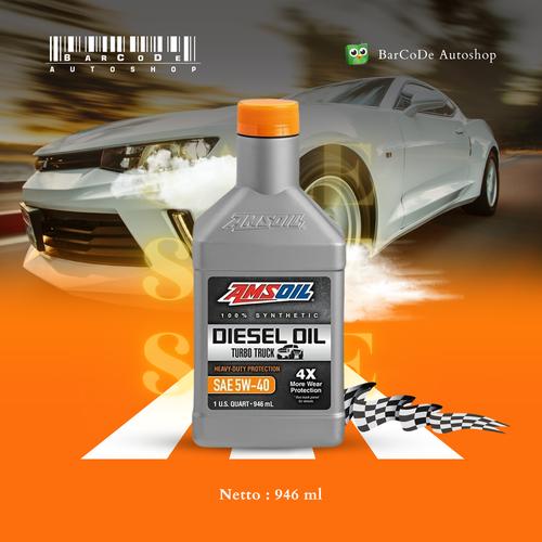 Jual Oli Mesin Amsoil Turbo Truck Synthetic Diesel Oil 5w-40 ADO ...