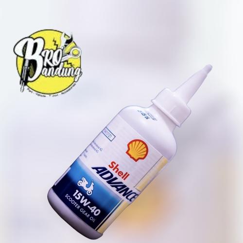 Jual Oli Shell Advance Gear Oil 15W-40 120ml Pelumas Gardan Gearbox ...