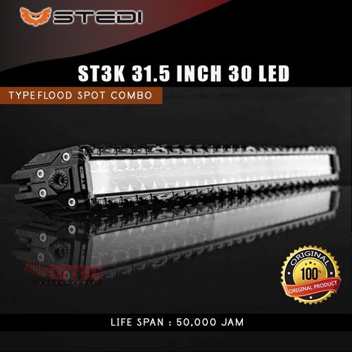 Jual Lampu Sorot Mobil Offroad STEDI ST3K 31.5 Inch 30 LED Light Bar - Kota Surabaya - IDTEC ...