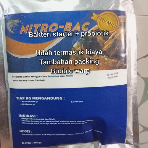 Jual Probiotik nitrobacter 100gram / nitrobacter / probiotik ...