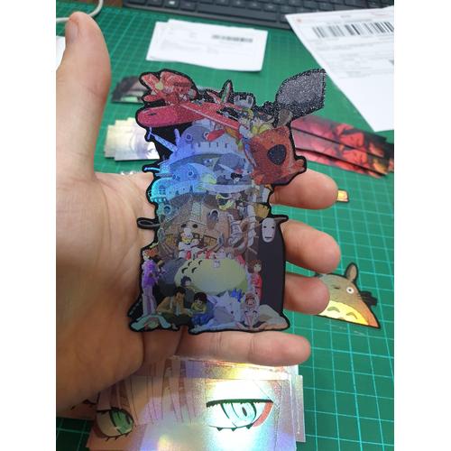 Jual Sticker Hologram Anime - PSH868 Besar - Studio Ghibli - Jakarta ...