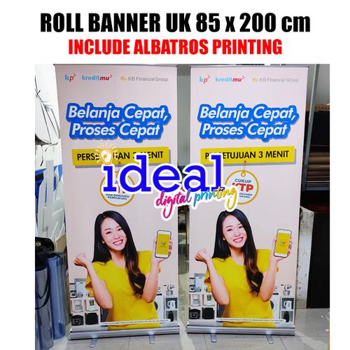 Jual Roll Up Banner 85 x 200 cm include printing Albatros - Albatros ...